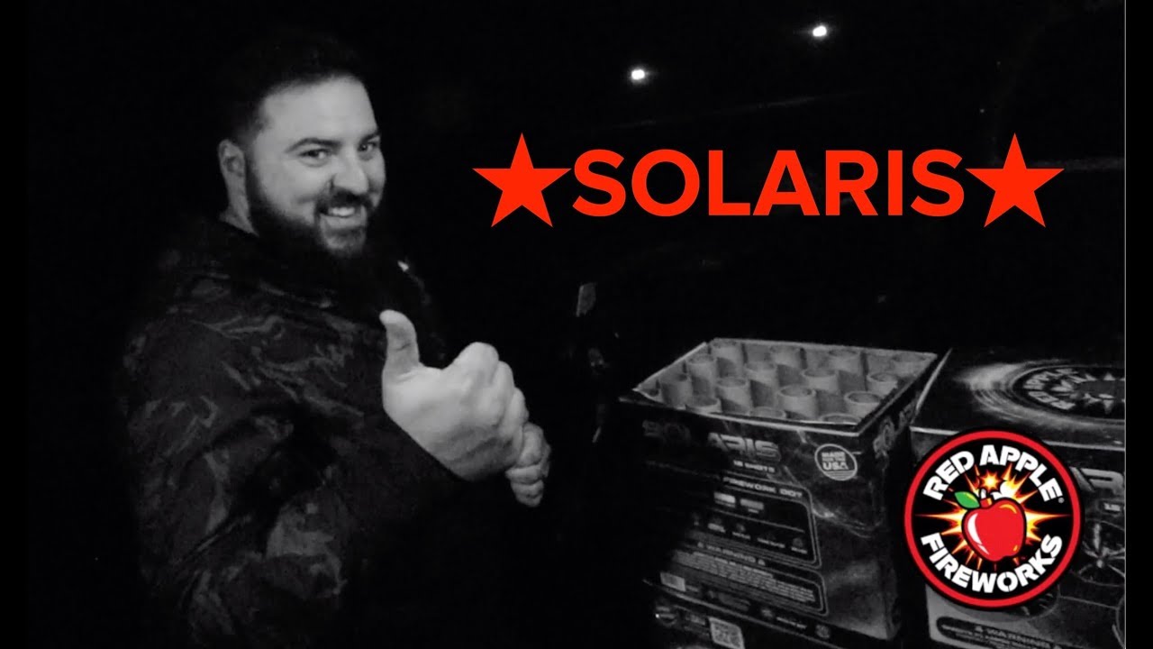 ★FIRST LOOK★ Red Apple ★SOLARIS★ 32 Shot XL Aerial Finale Set - YouTube