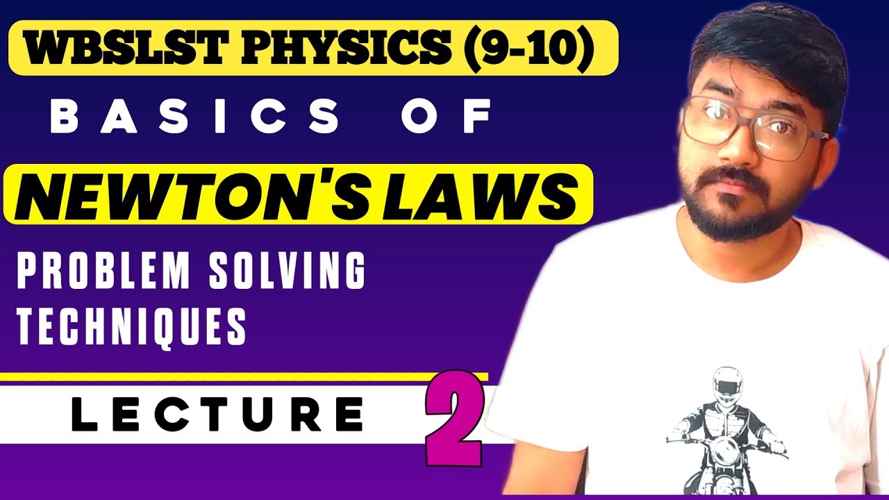 Newton's Laws of Motion Part-2 | WB SLST 9–10 Physics | Laws in ...