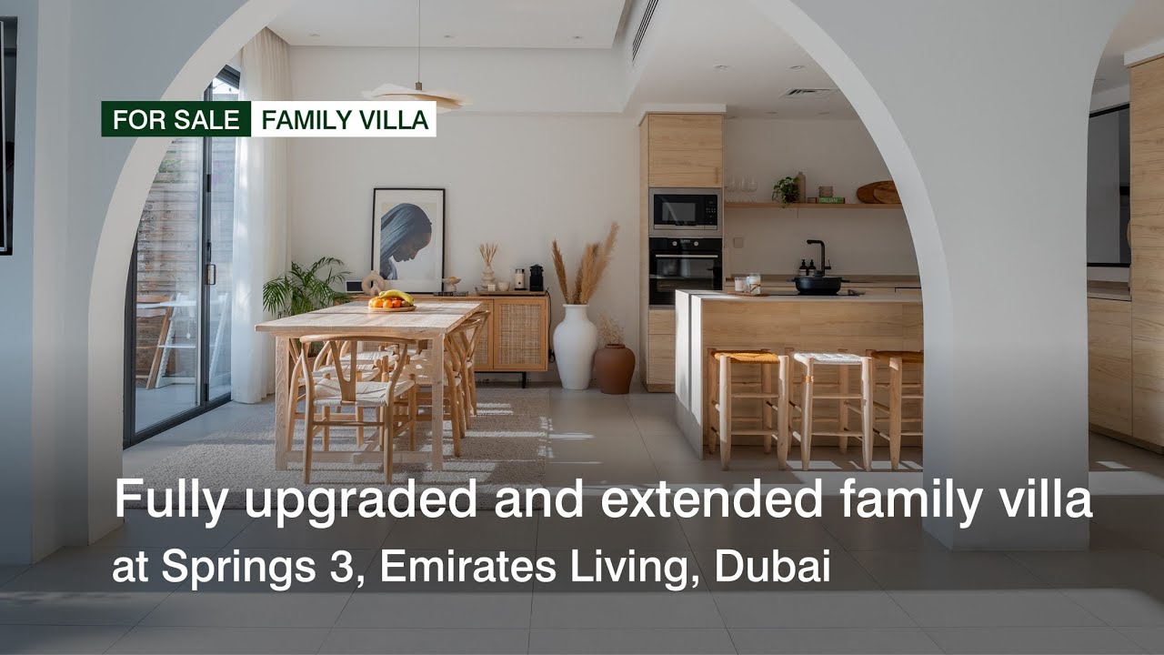 Stunning Fully Upgraded and Extended Family Villa at Springs 3 ...