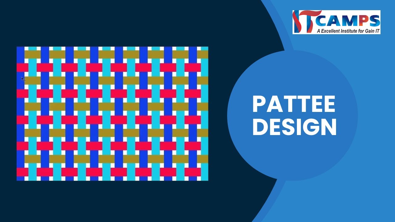 How to Create a Pattee Design in Adobe Photoshop | পাটি ডিজাইন - YouTube