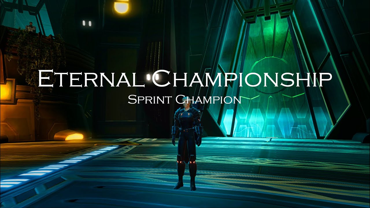 SWTOR: Eternal Championship - Sprint Champion - Commando - YouTube