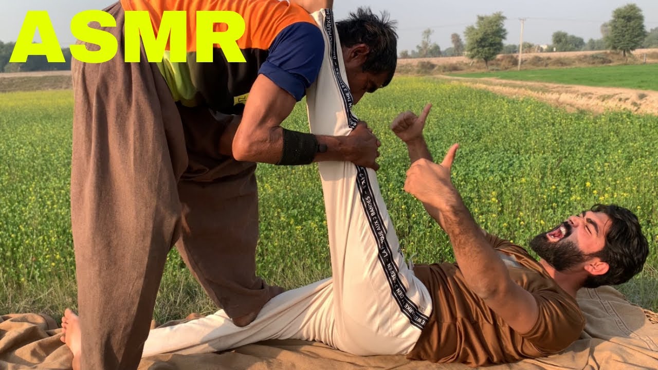 ASMR Strong Massage By Pakistani Massager | Full Body Massage | Head ...