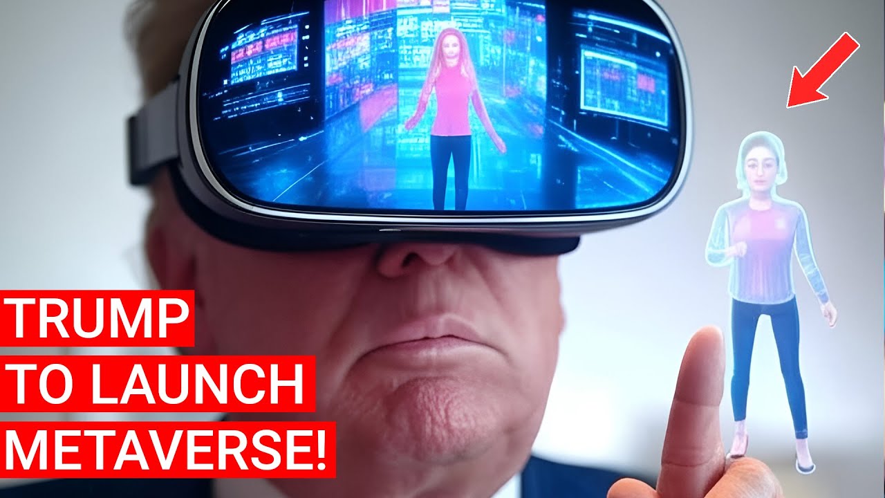🚨TRUMP to release his own METAVERSE‼️ VR to go the Moon? XR News! - YouTube
