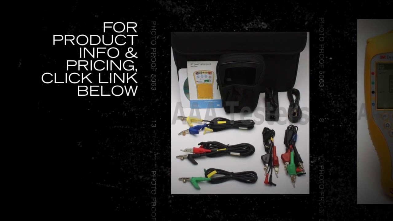 3M Dynatel 965AMS Advanced Modular Tester w/ Far End Device - YouTube