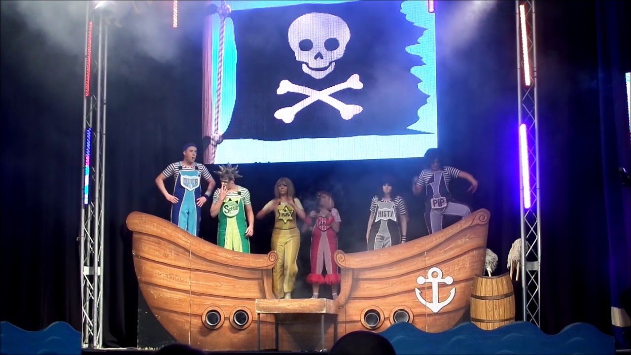 HD Pirates Adventure Skyline gang Butlins Skegness 18.12.17 - YouTube