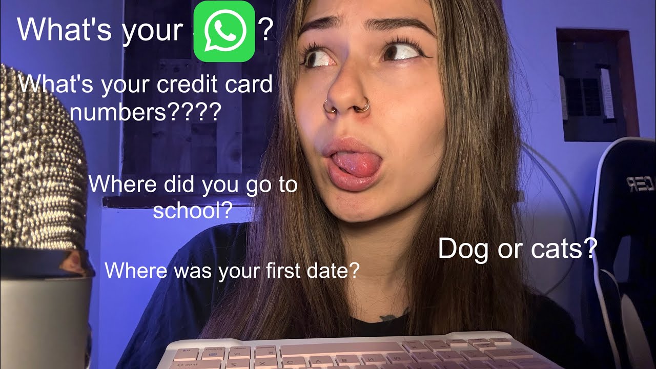 ASMR ASKING YOU EXTREMELY PERSONAL QUESTIONS👀🫣 (Soft Spoken & Keyboard Sounds) - YouTube