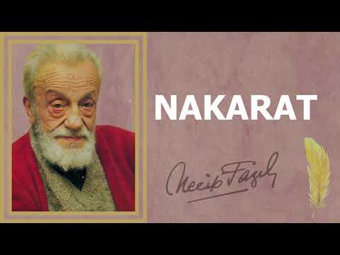 Çoğu gitti azı kaldı... | NECİP FAZIL KISAKÜREK ( Nakarat Şiiri)