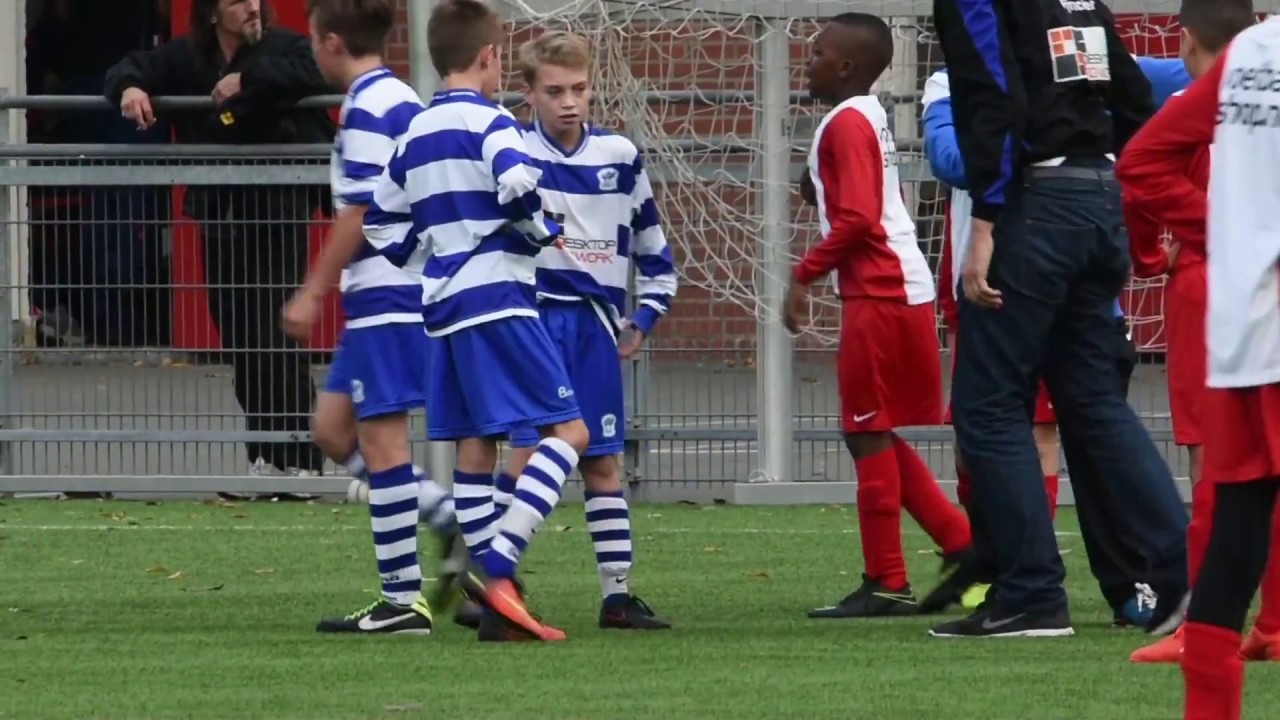 Hercules JO13-1 - OLIVEO JO13-1 competitie wedstrijd O13 in Den Haag - YouTube