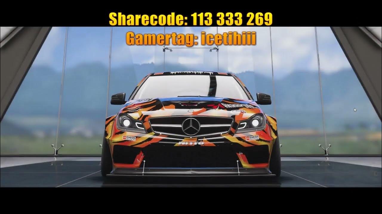 Mercedes Benz C63 AMG Coupé Tiger Drift Livery - YouTube