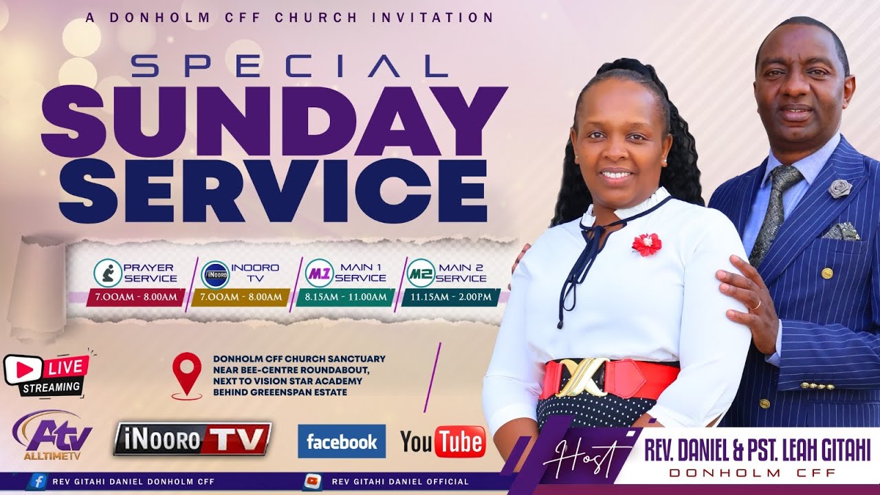 THE DOOR OF FAITH - REV. GITAHI DANIEL || MAIN ONE - SUNDAY SERVICE ...