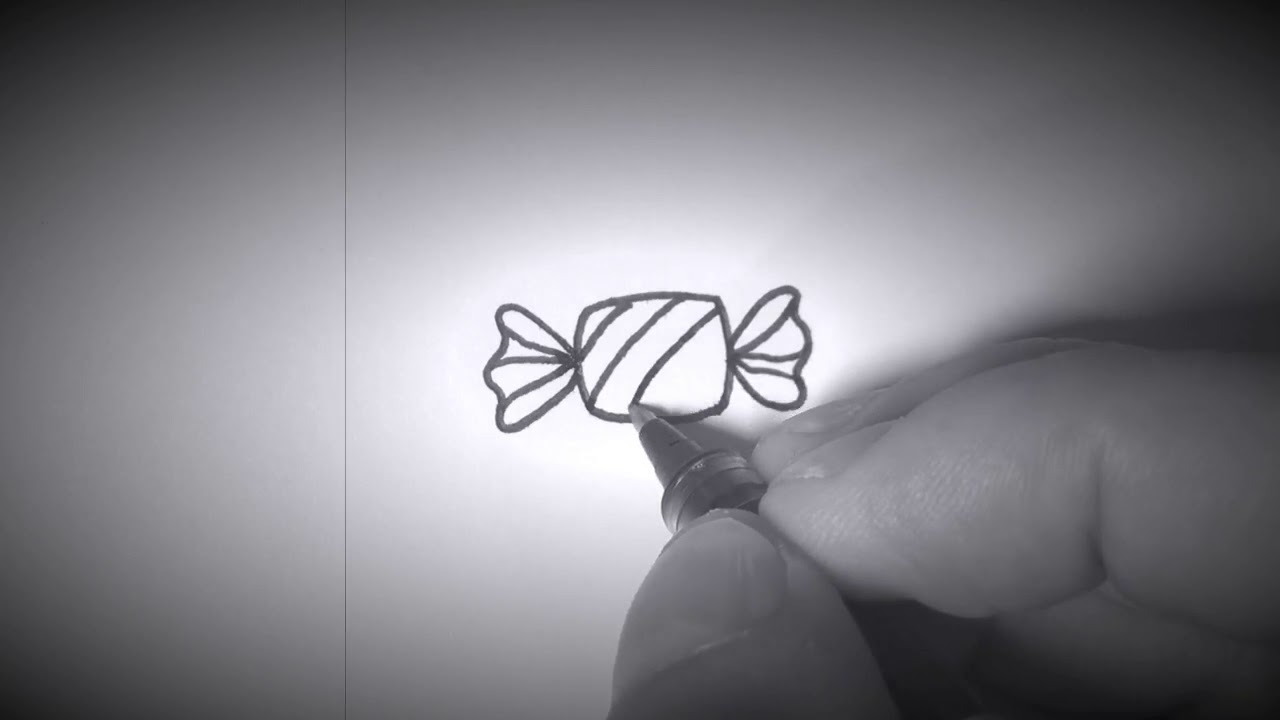 How to Draw a Sweet - YouTube