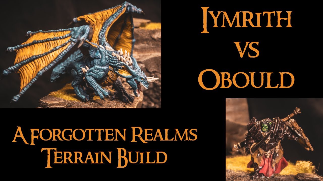 Iymrith vs Obould, A Forgotten Realms Terrain Display - YouTube