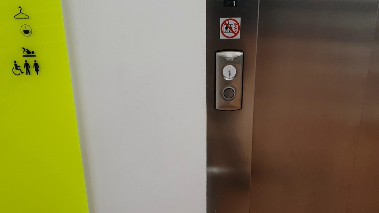 2013 Kone Ecodisc Lifts @ Asda in Chesterfield - YouTube