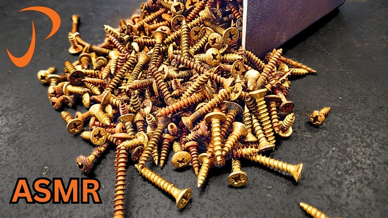 Making a Knife from Screws - ASMR - YouTube