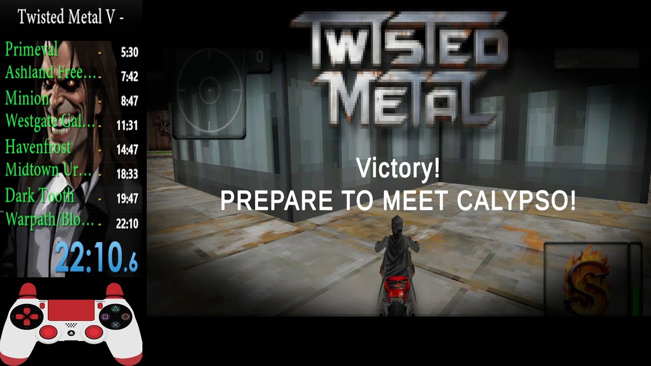 [PC] Twisted Metal V Fan Game Version 1.0 (Mr. Grimm Speedrun in 22 min ...