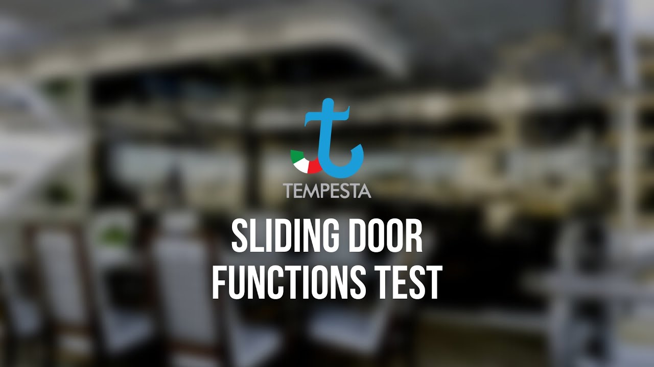 Electric Sliding Door Functions - YouTube