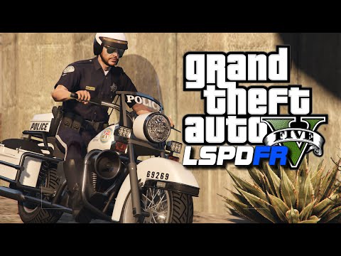 GTA 5 LSPDFR #32 - Motorcycle City Patrol! - YouTube