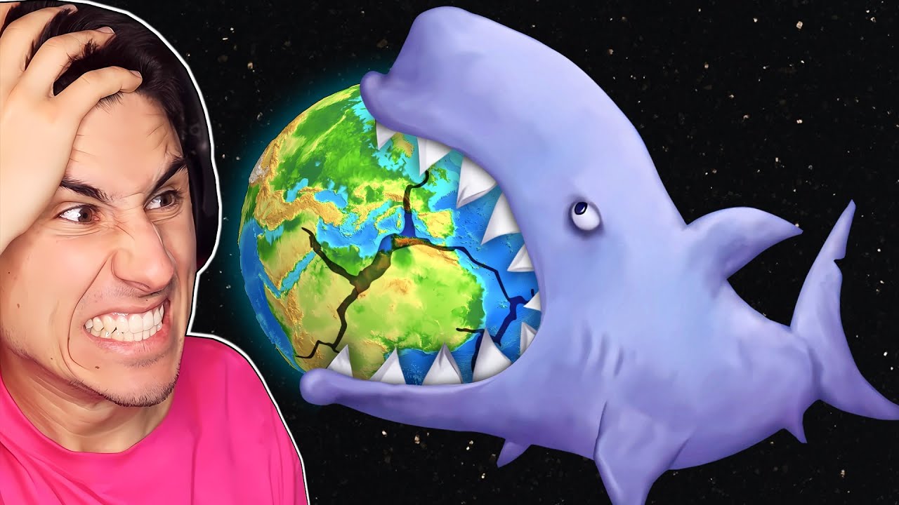 Giant Shark EATS PLANET EARTH! | Tasty Planet - YouTube