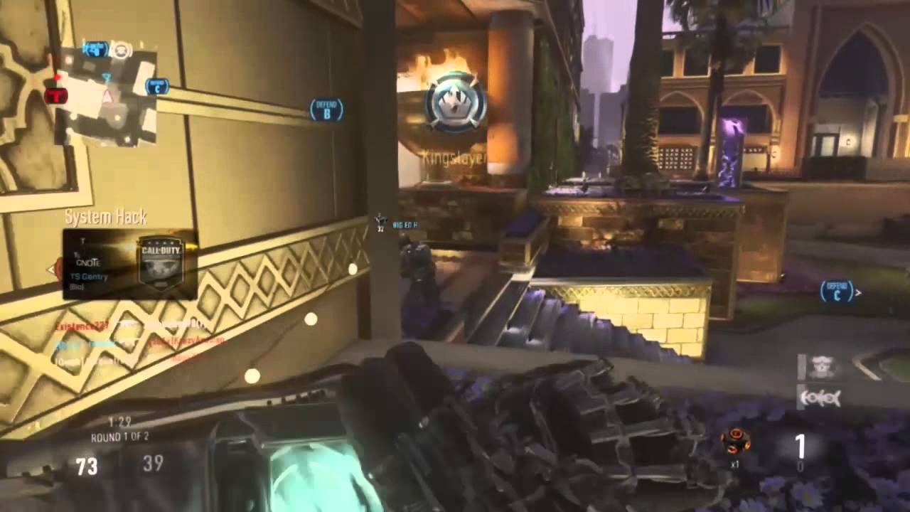 cod aw solo DNA on new DLC map overload - YouTube