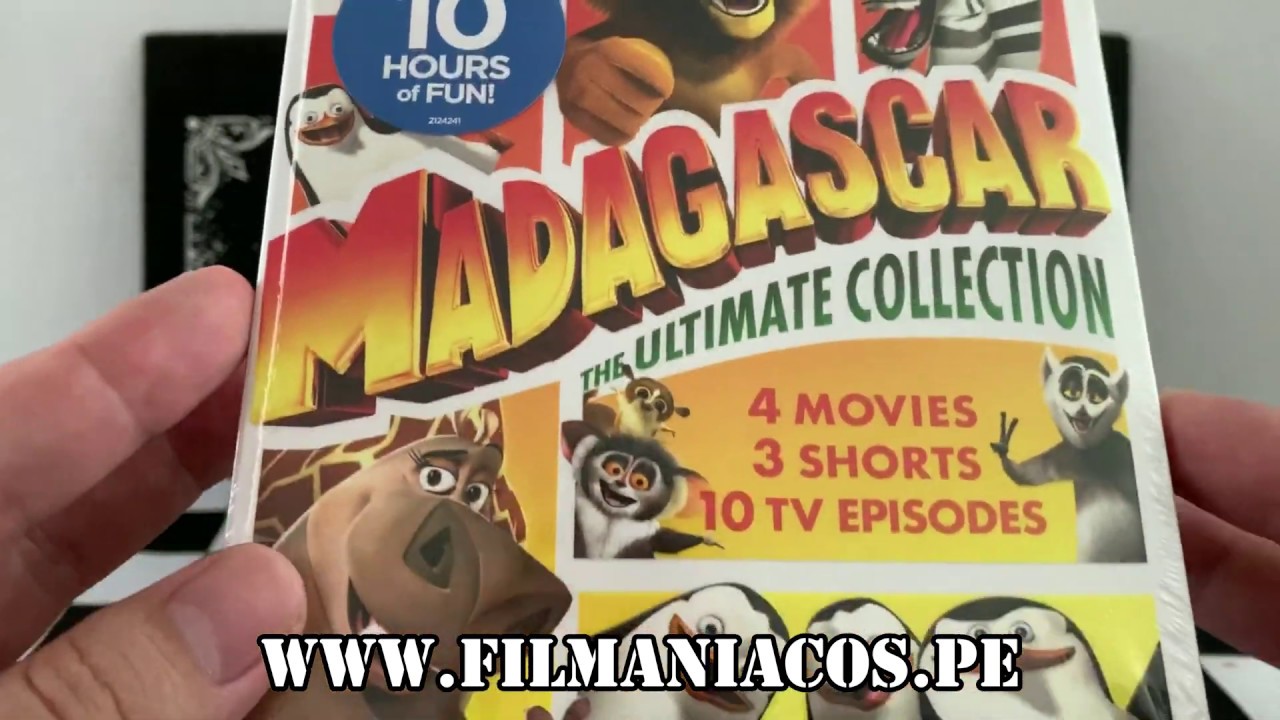 UNBOXING - Madagascar: The Ultimate Collection [Blu-ray] - YouTube