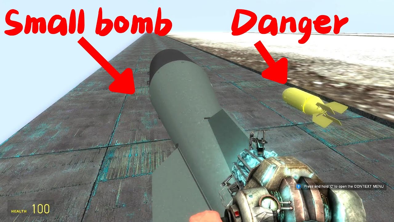 I Tested the Most Powerful Bombs in GMod – Insane Explosions! - YouTube