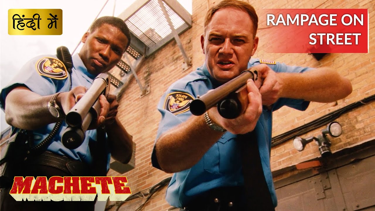 MACHETE | Machete Vs. Street Fighter | Hollywood Movie Scenes | Movie ...