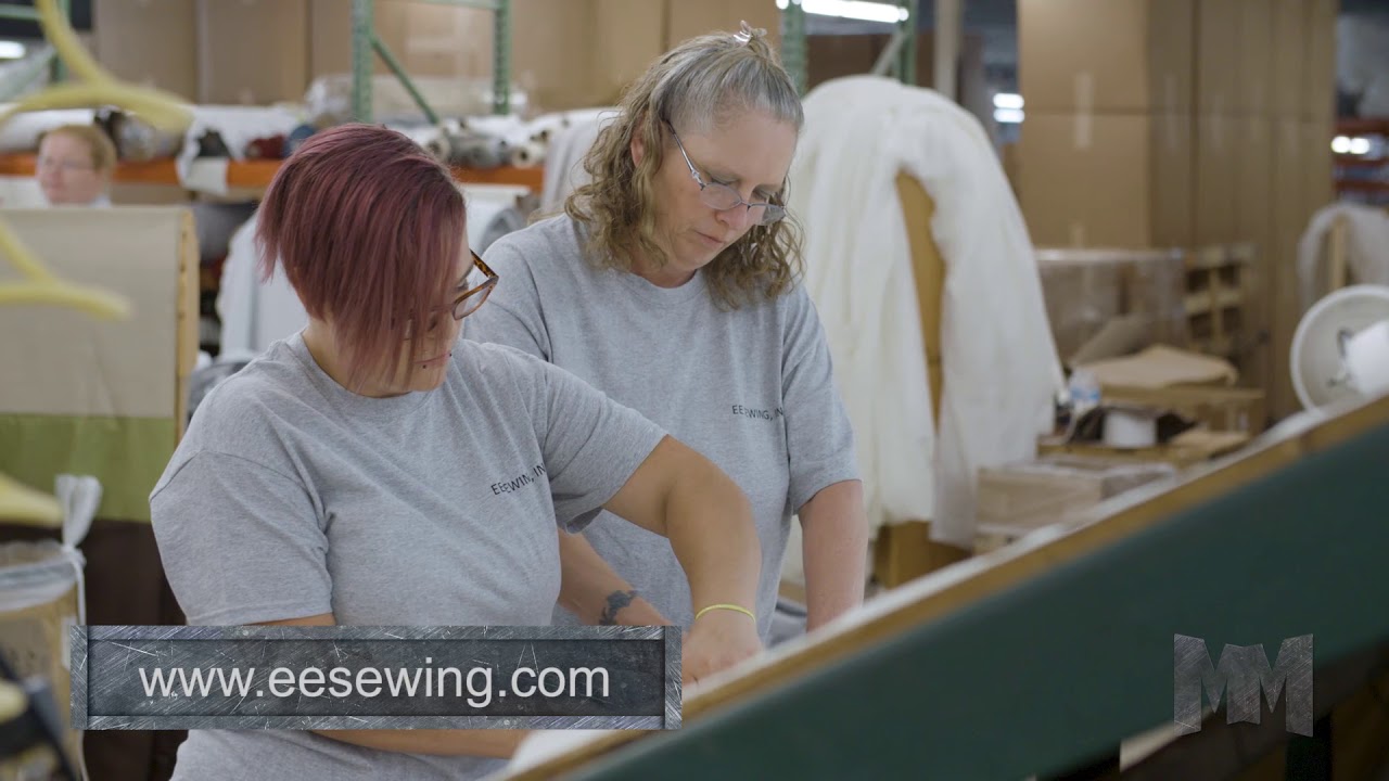 EE Sewing, Inc. Manufacturing Marvels video for Fox Business - YouTube