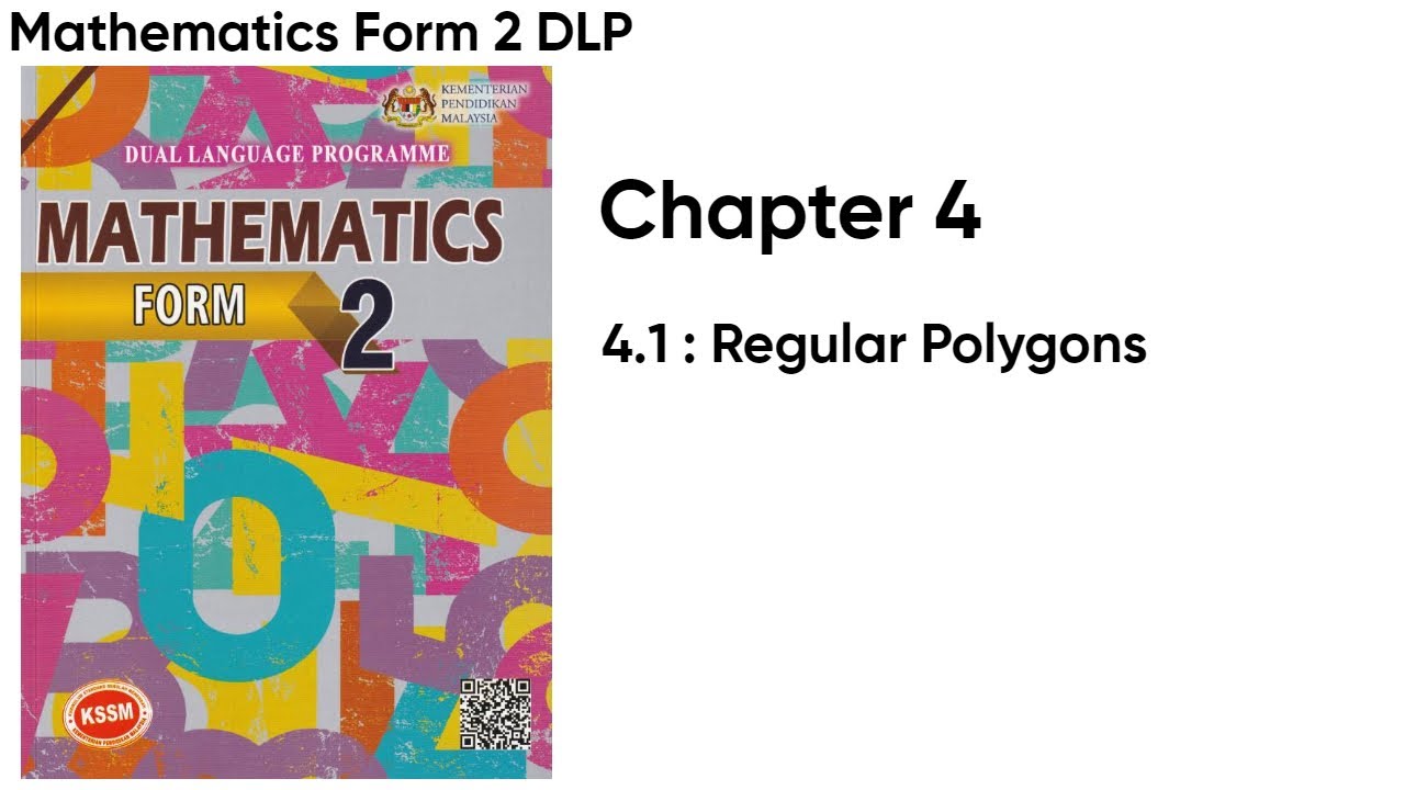 Mathematics Form 2 DLP | Chapter 4 | 4.1:Regular Polygons | 358 - YouTube