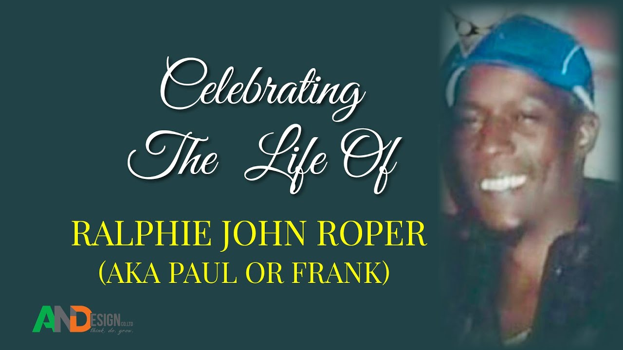 The Funeral Service of Ralphie John Roper AKA Paul or Frank - YouTube