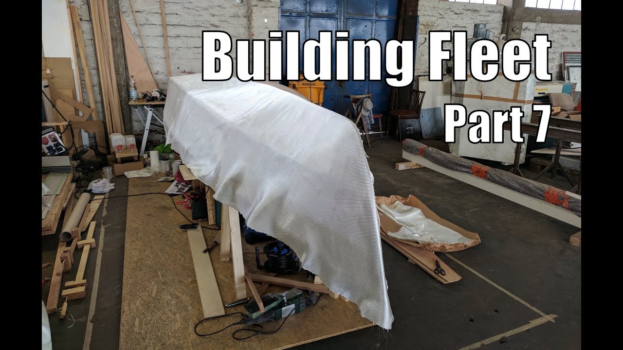 Building Fleet, a small wooden boat #7 - YouTube