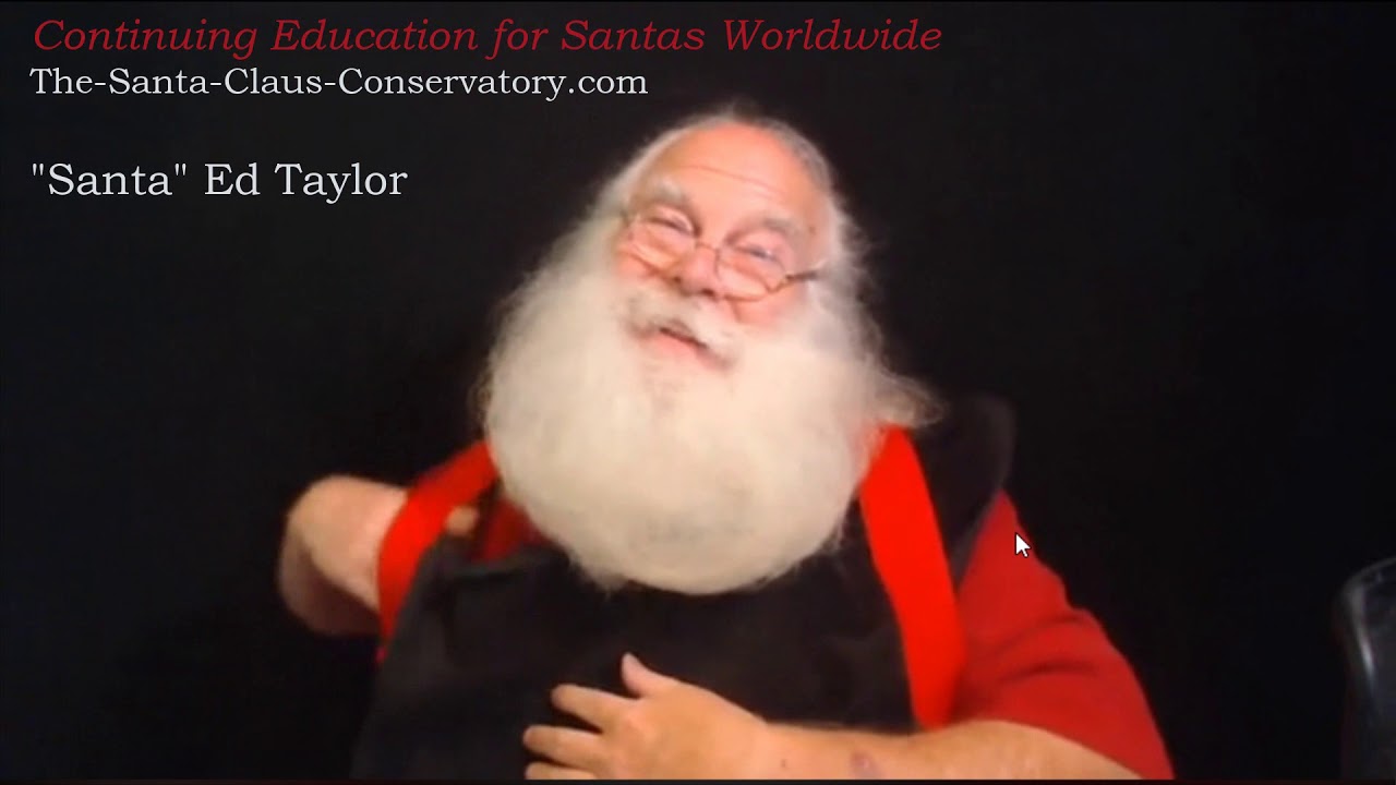 Santa Claus Beard Grooming - Spray Method - YouTube