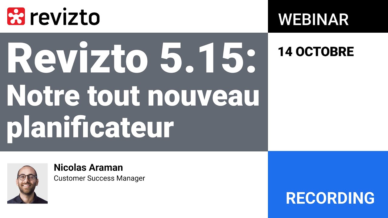 Revizto 5.15 Notre tout nouveau planificateur, EMEA, Oct 14, 2024 - YouTube