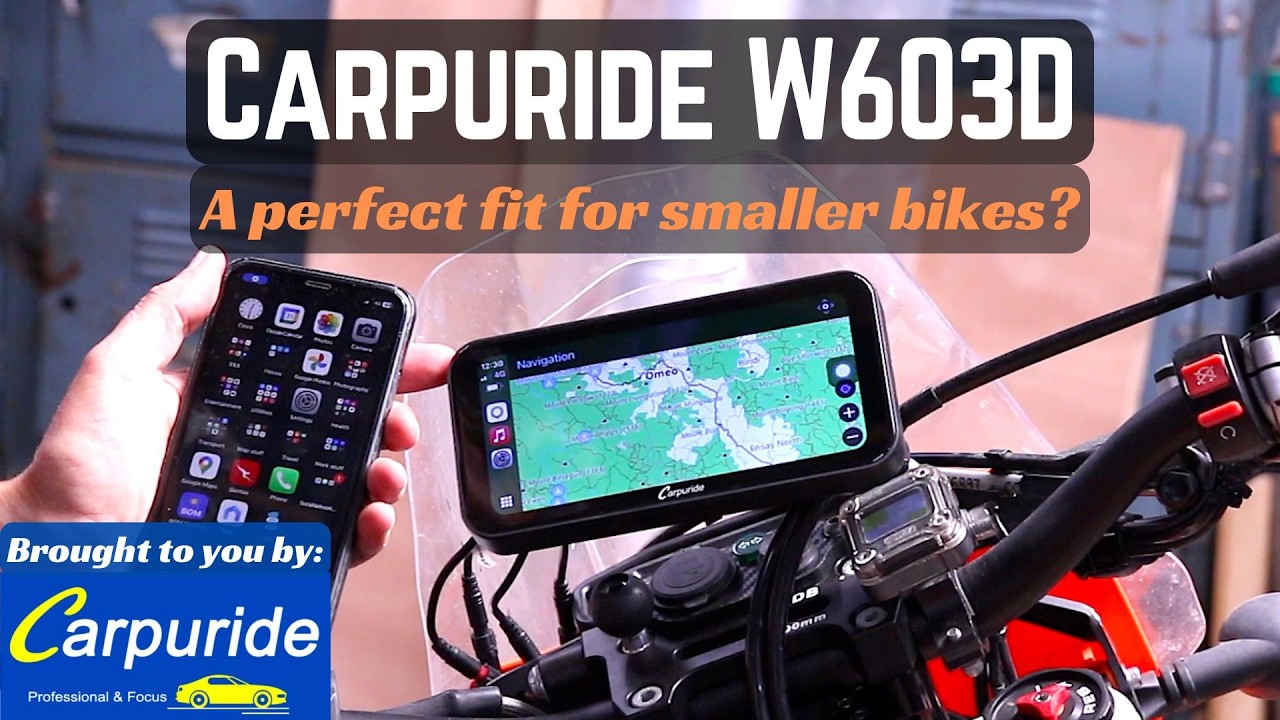 Is the Carpuride W603D better than the W702?? (On my KTM 500 EXC) - YouTube