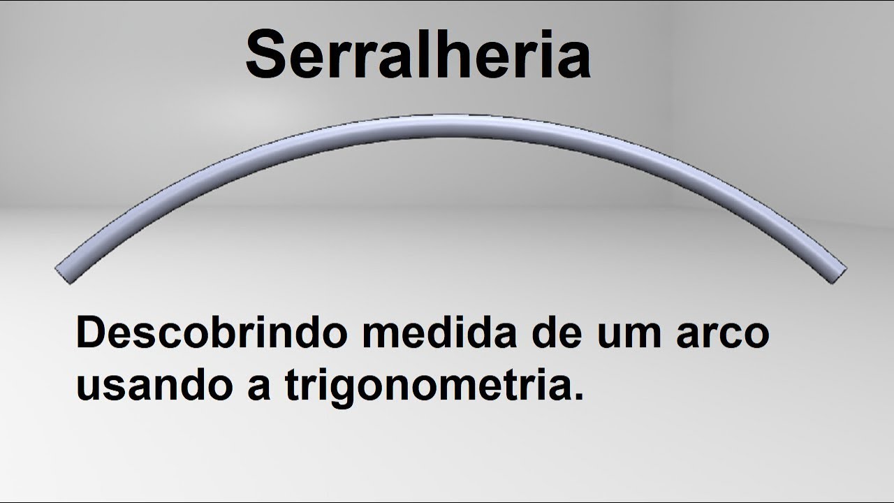 Como encontrar medida de um arco usando trigonometria - YouTube