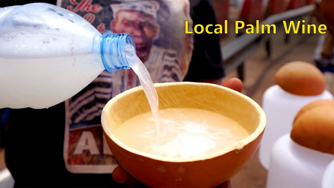Traditional African Palm Wine Making Process | Sweet Local Drink ...