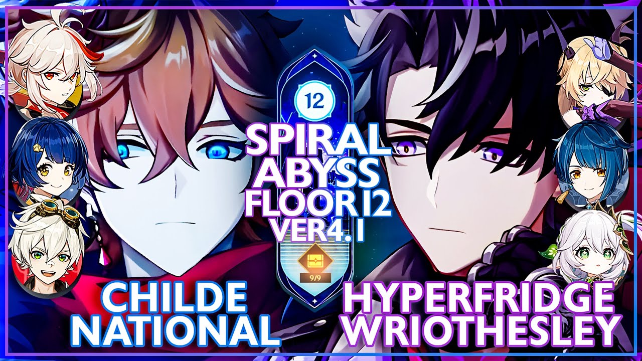 Childe InterNational & Wriothesley HyperFridge | Spiral Abyss 4.1 ...