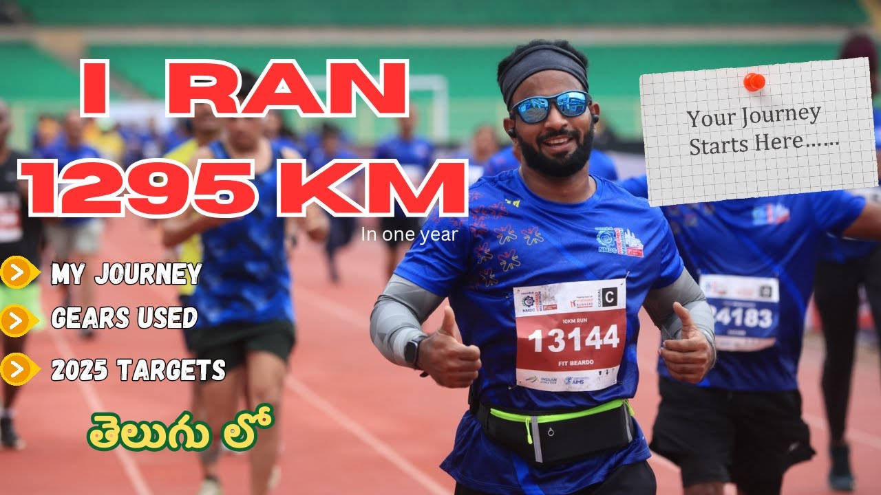 Running 1295 KM in 2024: My Gear, Lessons, and 2025 Goals! | Running Experience over the Year ...