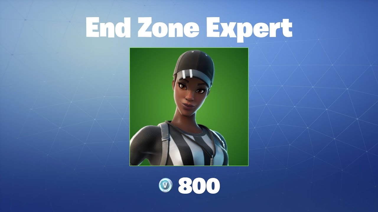 End Zone Expert | Fortnite Outfit/Skin - YouTube