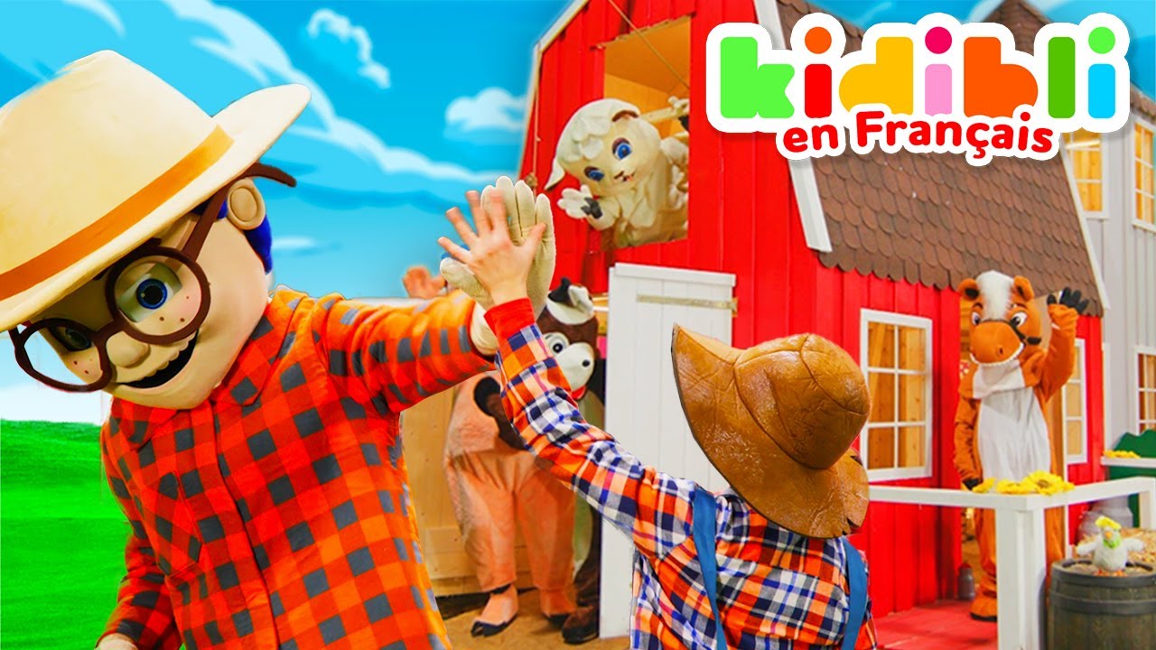 Prends soin des animaux de la ferme | Kidibli | Animaj Kids - YouTube