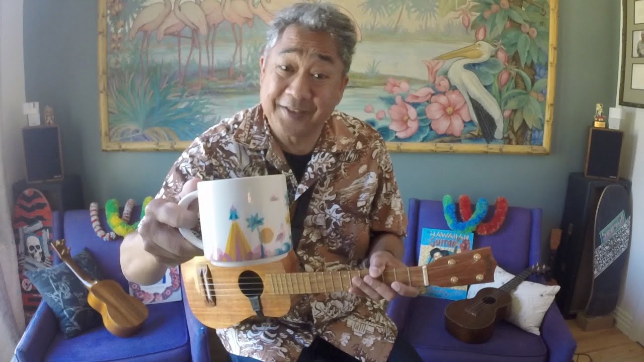 Adrian Demain Lockdown Luau 13 Solo Ukulele Show - YouTube