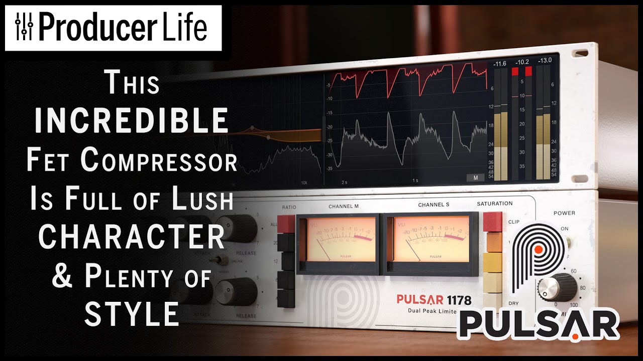Pulsar Audio 1178 - An Incredible FET Compressor With Awesome Punch And ...