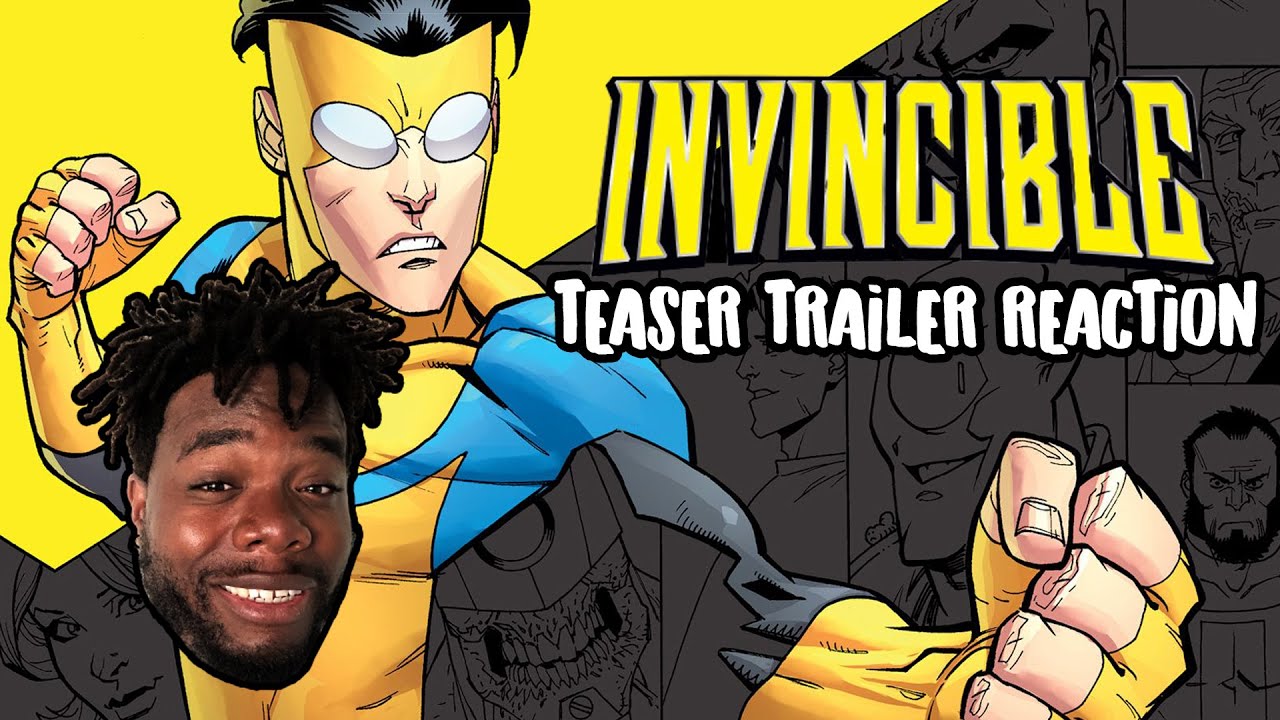 INVINCIBLE (2021) TEASER TRAILER REACTION - Random Black Guy - YouTube