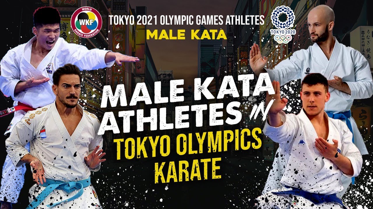 MALE KATA ATHLETES in TOKYO OLYMPICS KARATE - YouTube