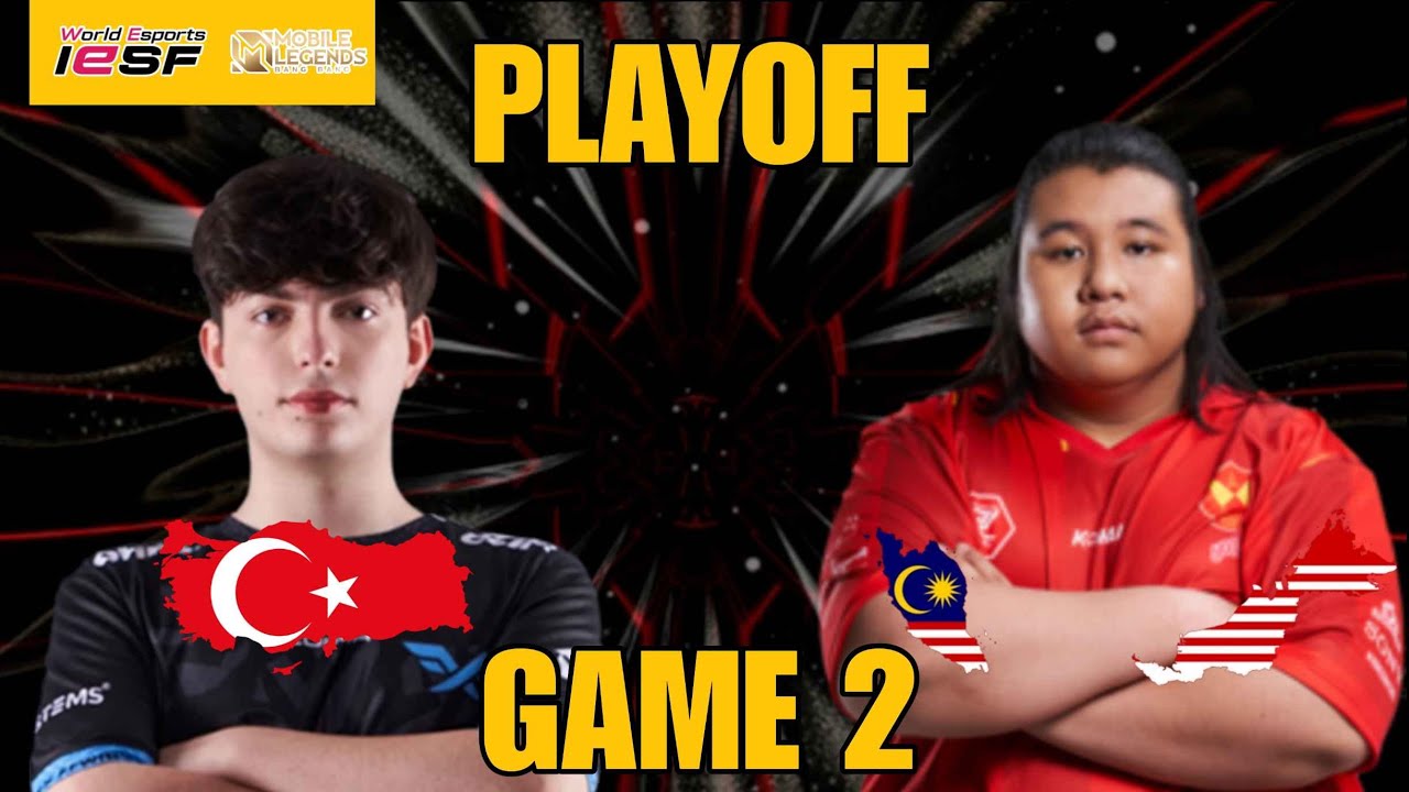 HAYABUSA TIENZY NGEBUAT SKOR 1-1 ! TURKEY VS MALAYSIA IESF MATCH 2 ...