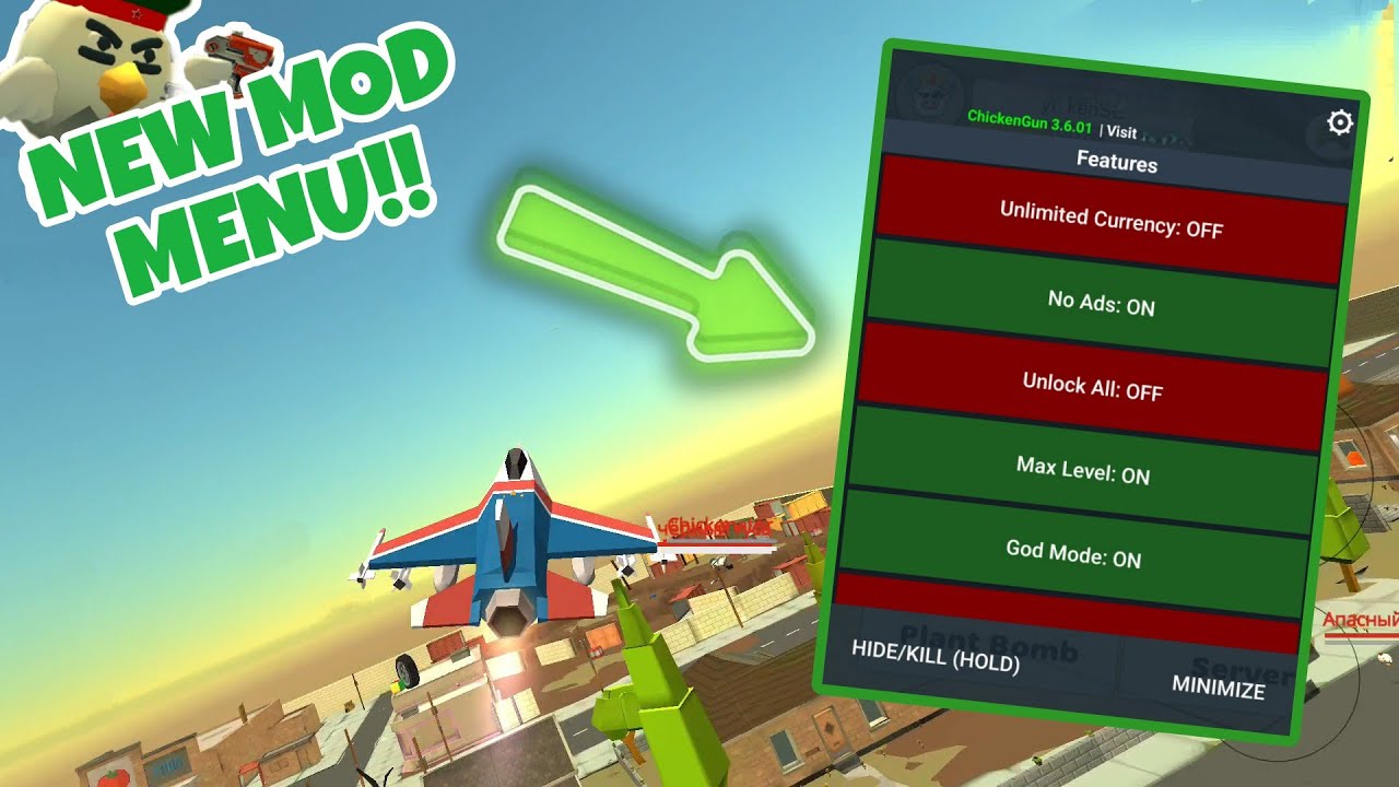 Chicken Gun | UPDATE MOD MENU!! & ALL FEATURES UNLIMITED!! (Latest ...
