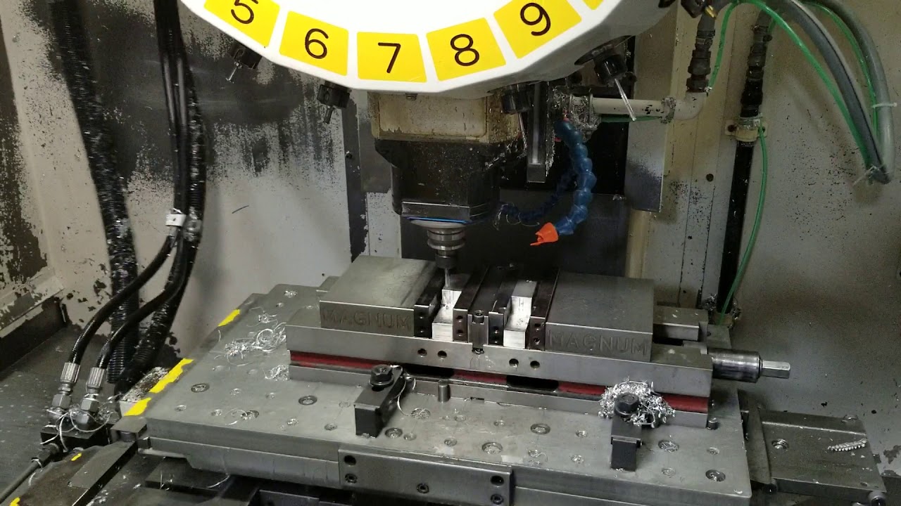 Fanuc Robodrill 21TiCL with pallet changer and 20,000rpm for sale - YouTube