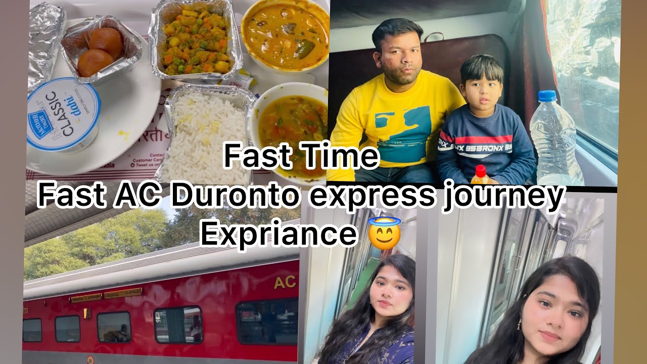 Fast Time //Fast AC Duronto Express journey Bhopal to Hyderabad//vlog ...