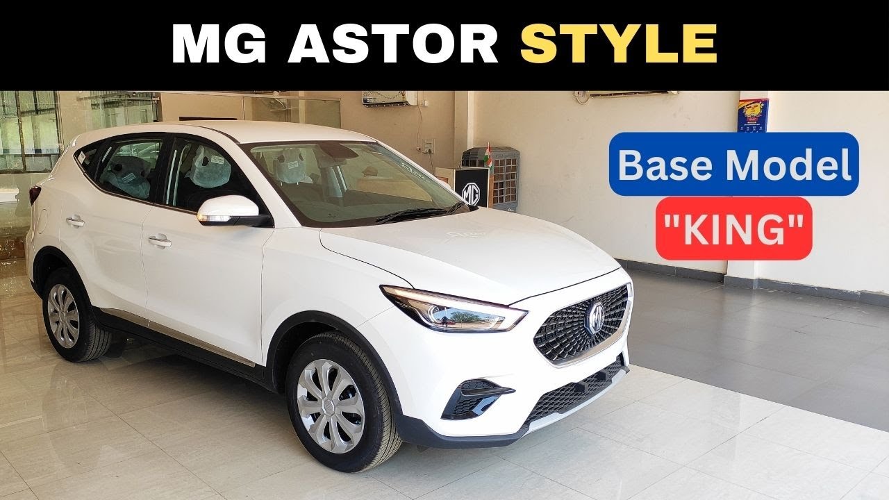 2023 MG Astor Style Varient .Most Detailed & Walkaround Review | mg ...