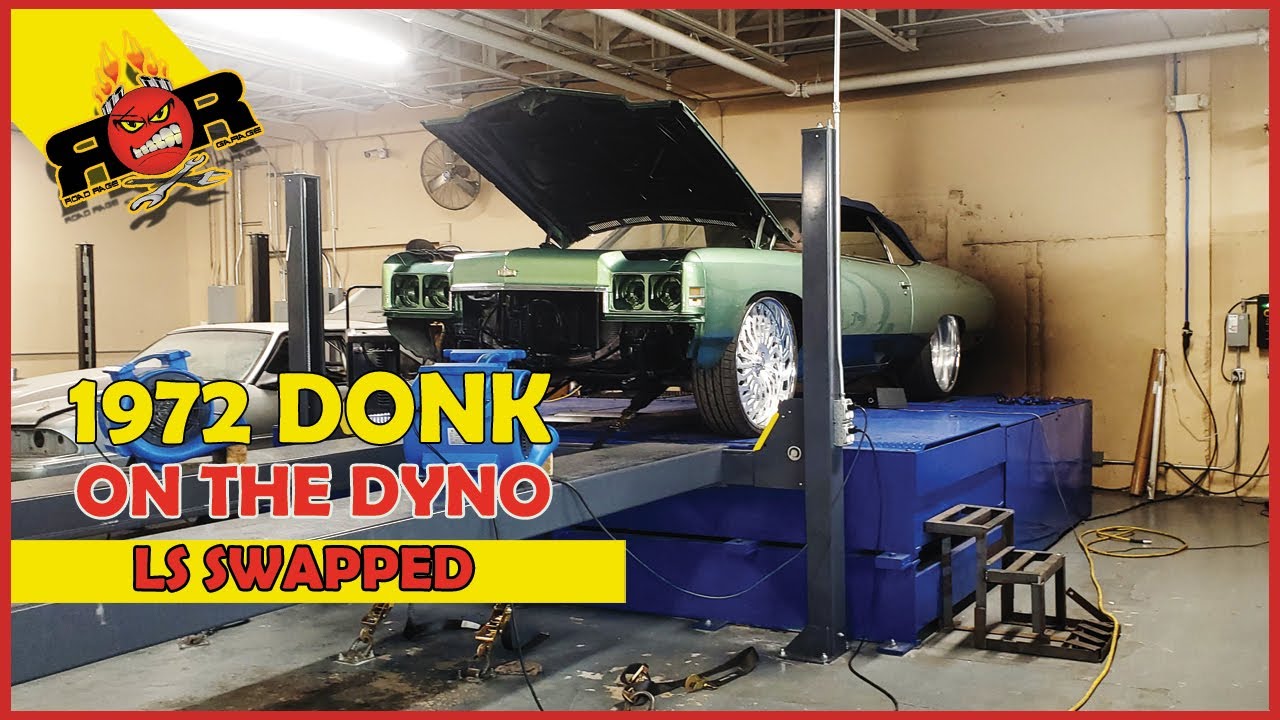 Frenchie's 72 DONK GETS ON THE DYNO | LS SWAP DONK - YouTube