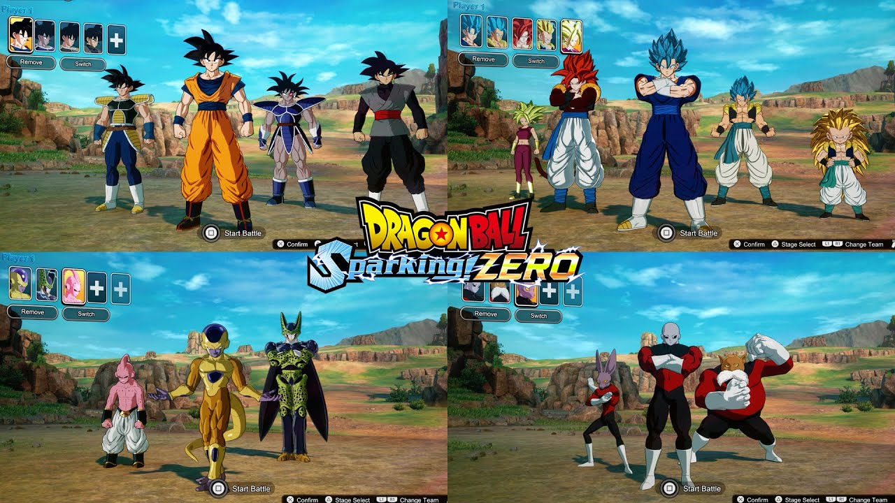 Dragon Ball Sparking Zero - All Team Unique Interactions - YouTube